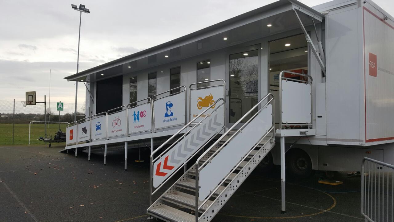 St Mary's HFC Glasnevin | RSA Interactive Unit (Shuttle) visits St Mary’s!